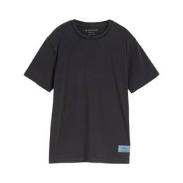 Tom Tailor Kinder-Basic-T-Shirt mit Acid-Wash-Optik - Jungen - Gr. 164 - grau