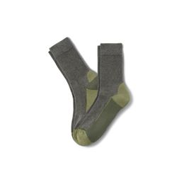Tchibo - 2 Paar Outdoor-und-Garten-Socken - Unisex - Gr. 35-38 - khaki