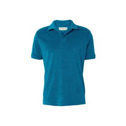 Tchibo - Frottee-Poloshirt - Herren - Gr. XL - petrol