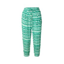 Tchibo - Bedruckte 3/4-Jerseyhose - Damen - Gr. M - creme/print
