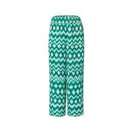 Tchibo - Bedruckte Satinhose - Damen - Gr. 38 - creme/print