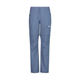 CMP Damen-Zip-off-Hose - Damen - Gr. 36 - blau