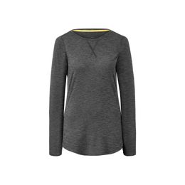 Tchibo - Langarm-Sportshirt - Damen - Gr. M - anthrazit