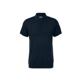 Tchibo - Merino-Poloshirt - Herren - Gr. 48 - dunkelblau