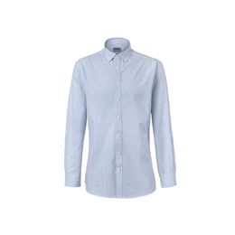 Tchibo - Hemd mit Button-down-Kragen - Herren - Gr. XXL - wei&szlig;/gestreift