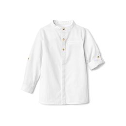 Tchibo - Kinder-Oxford-Hemd - Jungen - Gr. 122/128 - wei&szlig;