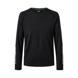 Tchibo - Langarm-Funktionsshirt - Herren - Gr. M - schwarz