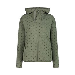CMP Damen-Fleece-Jacke mit Kapuze - Damen - Gr. 46