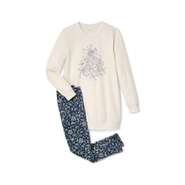 Tchibo - Leggings-Pyjama - Damen - Gr. M - wei&szlig;