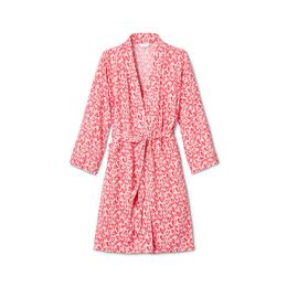 Tchibo - Kimono-Morgenmantel - Damen - Gr. S - rot/print