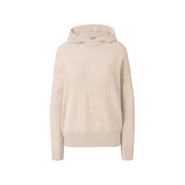 Tchibo - Feinstrickpullover mit Kapuze - Damen - Gr. XL - wei&szlig;