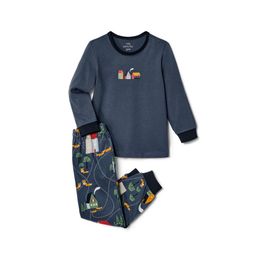 Tchibo - 2 Kleinkind-Pyjamas - Gr. 134/140 - blau