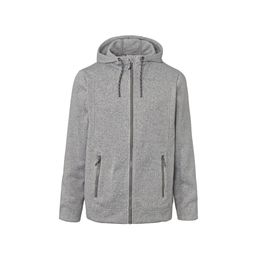 Tchibo - Strickfleece-Jacke - Herren - Gr. XL - grau