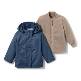 Tchibo - Kleinkind-3-in-1-Outdoorjacke - Baby - Gr. 86/92 - blau