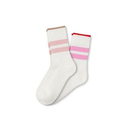 Tchibo - 2 Paar Tennissocken - Damen - Gr. 39-42 - wei&szlig;
