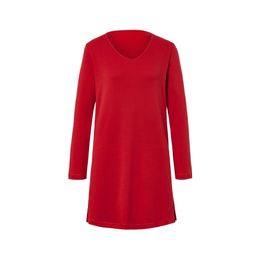 Ajour-Nachthemd - Damen - Gr. XL - rot