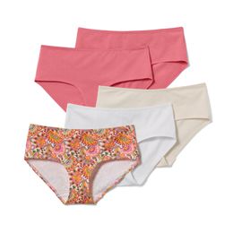 Tchibo - 5 Pantys - Damen - Gr. M - creme