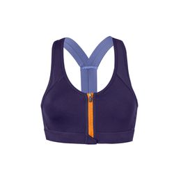 Tchibo - Sport BH mit Frontrei&szlig;verschluss - Damen - Gr. 85C - violett