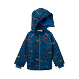 Tchibo - Kinder-Thermo-Regenjacke mit Fleecefutter - Jungen - Gr. 98/104 - dunkelblau
