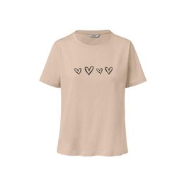 Tchibo - T-Shirt mit Print - Damen - Gr. XS - schwarz