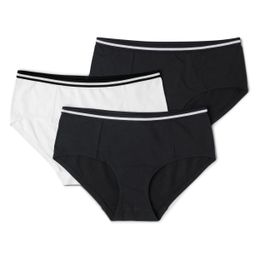 Tchibo - 3 Sport-Pantys - Damen - Gr. L - schwarz