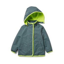 Tchibo - Kinder-Thermo-Regenjacke mit reflektierenden Elementen - Kinder - Gr. 98/104 - silber/print
