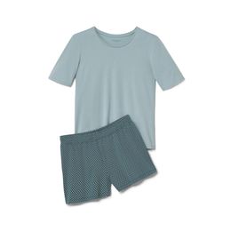 Tchibo - Shorty-Pyjama - Damen - Gr. XL - petrol