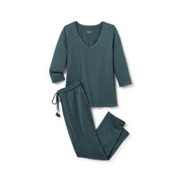 Tchibo - Pyjama - Damen - Gr. M - petrol
