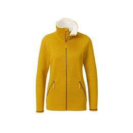 Tchibo - Strickfleecejacke - Damen - Gr. M - gelb