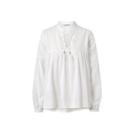 Tchibo - Tunika-Bluse - Damen - Gr. 46 - wei&szlig;/jacquard