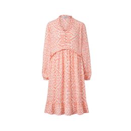 Tchibo - Bedrucktes Midi-Kleid - Damen - Gr. 40 - wei&szlig;/print