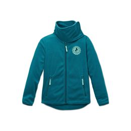 Tchibo - Fleecejacke - M&auml;dchen - Gr. 122/128 - petrol