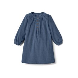 Tchibo - Kinder-Cordkleid - M&auml;dchen - Gr. 98/104 - blau
