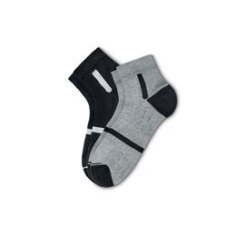 Tchibo - 2 Paar Sportsocken - Unisex - Gr. 39-42 - schwarz
