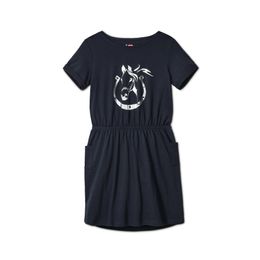 Tchibo - Jerseykleid - M&auml;dchen - Gr. 158/164 - silber