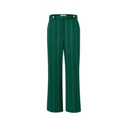 Tchibo - Gestreifte Hose - Damen - Gr. 44 - gr&uuml;n/gestreift