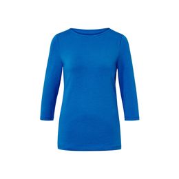 Tchibo - Shirt mit 3/4-Arm - Damen - Gr. L - blau