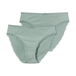 Tchibo - 2 Slips - Damen - Gr. L - blau