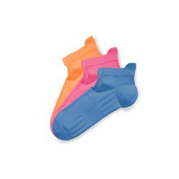 Tchibo - 3 Paar Profi-Laufsocken - Damen - Gr. 35-38 - blau