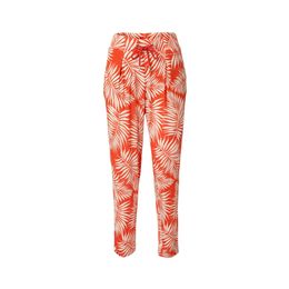 Tchibo - Bedruckte Jerseyhose - Damen - Gr. XXL - creme/print