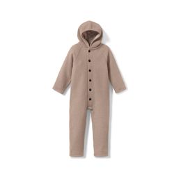Tchibo - Baby Walkoverall mit Wolle - Baby - Gr. 74/80 - wei&szlig;