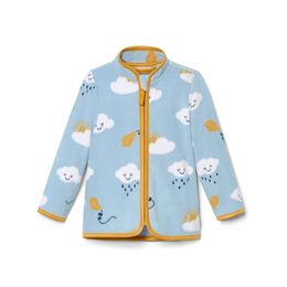 Tchibo - Kleinkind-Fleecejacke - Kinder - Gr. 122/128 - hellblau/print