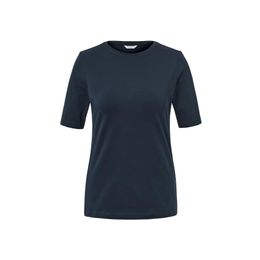 Tchibo - Basic Halbarmshirt - Damen - Gr. XL - dunkelblau
