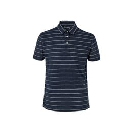 Tchibo - Jersey-Poloshirt - Herren - Gr. XXL - dunkelblau/gestreift