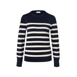 Tchibo - Gestreifter Feinstrickpullover - Damen - Gr. XL - dunkelblau/gestreift