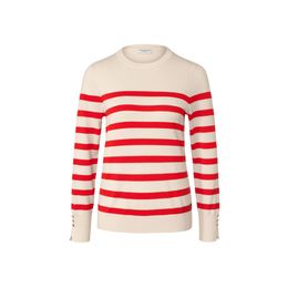 Tchibo - Gestreifter Feinstrickpullover - Damen - Gr. XL - creme/gestreift