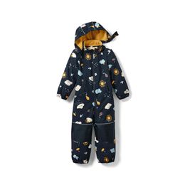 Tchibo - Kleinkind-Softshell-Einteiler - Baby - Gr. 98/104 - dunkelblau