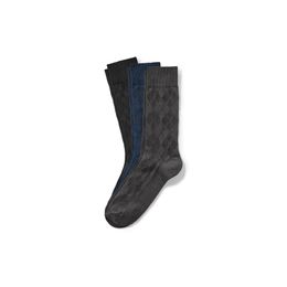 Tchibo - 3 Paar Socken - Herren - Gr. 41-43 - dunkelblau