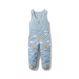 Tchibo - Kleinkind Thermo-Regenhose - Gr. 98/104 - hellblau/print