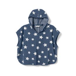 Tchibo - Kinder-Frottierponcho - Kinder - Gr. 134/140 - blau